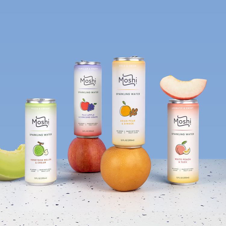 Moshi Sparkling Drinks | Asian Inspired Flavors