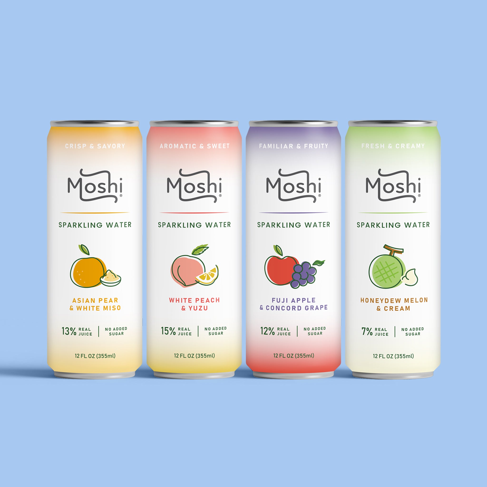 SPARKLING WATER VARIETY PACK – Moshi